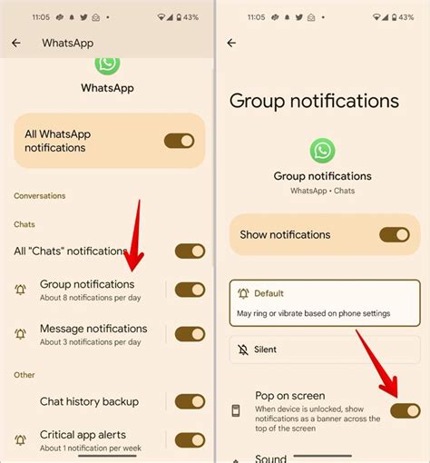 How To Get Whatsapp Notifications On Lock Screen And Home Screen Techwiser