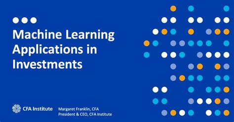 Margaret Franklin Cfa On Linkedin Ai Machinelearning Ml Bigdata Futureoffinance