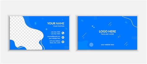 Premium Vector Email Signature Design Layout