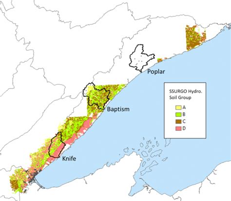 Ssurgo Soil Data Spatial Extent Data On The Hydrologic Soil Groups Are
