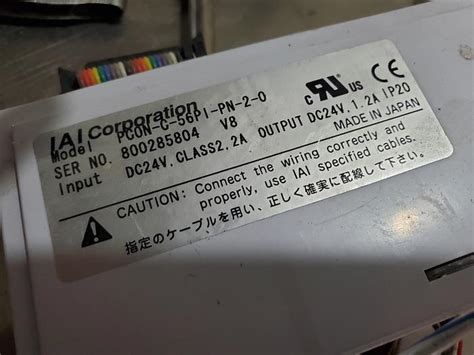 Used IAI Battery Controller Servo Driver PCON C PI NP BRE For Sale In Preston Idaho