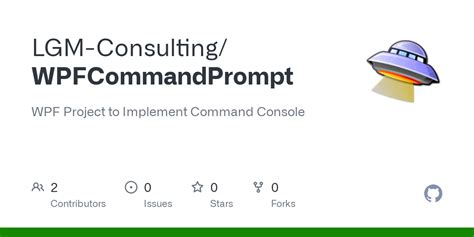 Github Lgm Consultingwpfcommandprompt Wpf Project To Implement