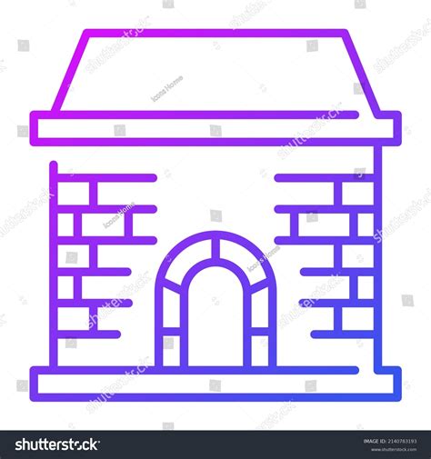 Architecture Building Vector Illustration Isolated On Stock Vector