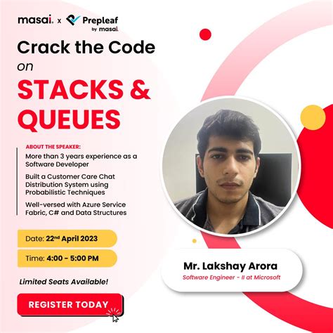 Masai On Linkedin Codingcommunity Stacks Queues Crackthecode