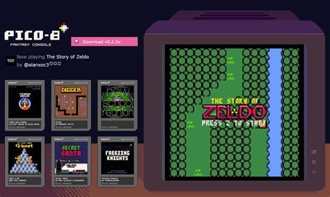 Fantasy Console Real Games Meet The Pico 8 Kakuchopurei