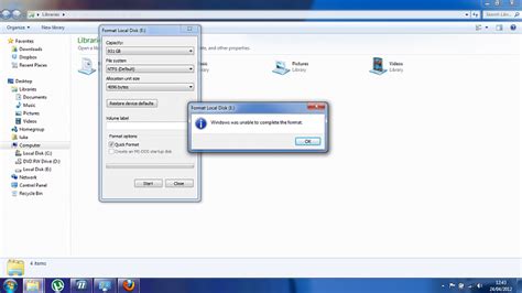 Windows Unable To Format External Hard Drive Windows Forums