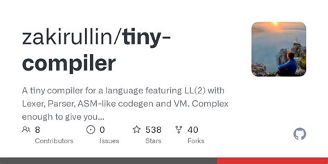 Simple Tiny Compiler In C Rcompilers