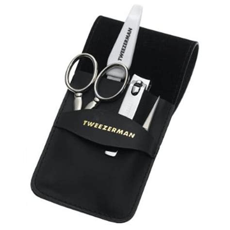 Tweezerman Deluxe Mens Grooming Kit Plantoutlets
