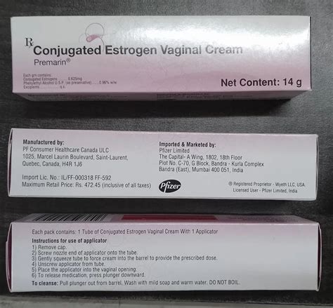 Conjugated Estrogen Vaginal Cream For Personal At ₹ 250 In Nagpur