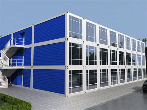 Prefabricated 3 Story Container Dormitory Hig House