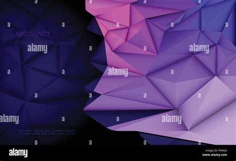 Vector 3d Geometric Polygon Line Triangle Pattern Shape For Wallpaper Or Background