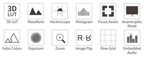 Feelworld Lut7 7 Inch 2200nits 3d Lut Touch Screen Dslr Camera Field
