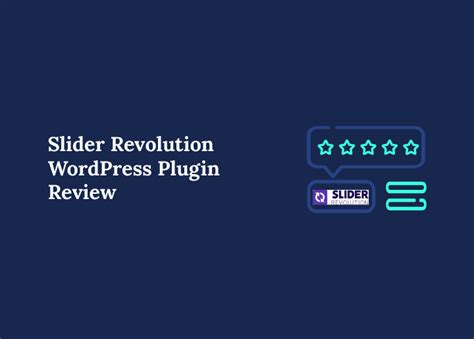 Slider Revolution Wordpress Plugin Review