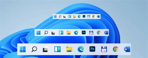 Return The Option With Resizing The Taskbar Rwindows11
