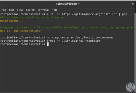 cómo instalar yii php framework en centos 8 ubuntu 19 o debian solvetic