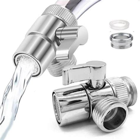Switch Faucet Adapter Kitchen Sink Splitter Diverter Valve Water Tap Connector For Toilet Bidet