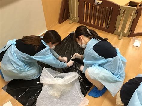 職員研修 嘔吐処理 アソシエブログ