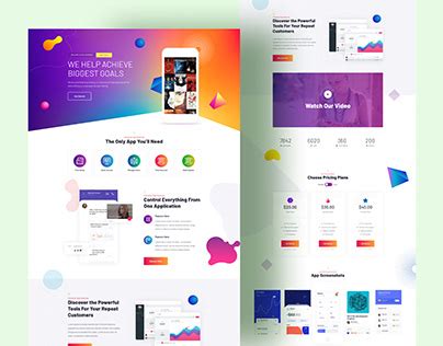 Html Css Bootstrap Projects Photos Videos Logos Illustrations And Branding Behance