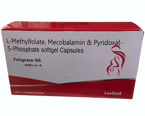 L Methylfolate Mecobalamin Pyridoxal 5 Phosphate Softgel Capsules Packaging Type Box At ₹ 298