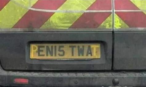 Car Number Plates That Have Something To Say NSFW The Poke