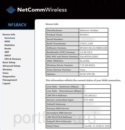 How To Port Forward A Netcomm NF ACV Router