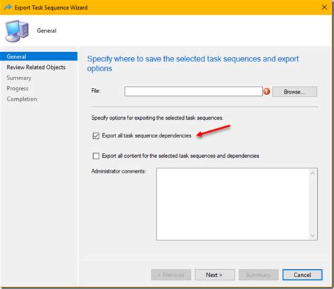 Powershell Script To Export All Task Sequences In Configuration Manager