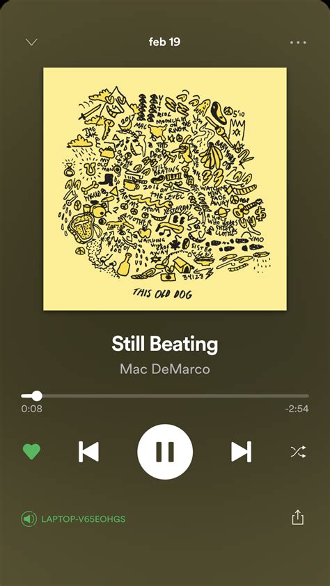 Still Beating Mac Demarco —————————————— Julianaperez105 On Spotify