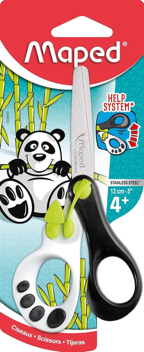 Maped Scissors Koopy Spring 13 Cm 5 Inches Assorted Colours X 1 Single Bigamart