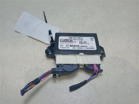 Volkswagen Tiguan Parking Sensor Control Module Ecu 3q0919298e Mk2 2016