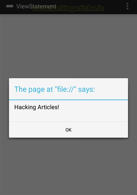 Android Penetration Testing Webview Attacks Hacking Articles