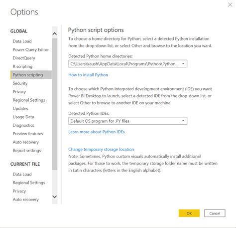 Integrating Python With Power Bi Python Power Bi Integration