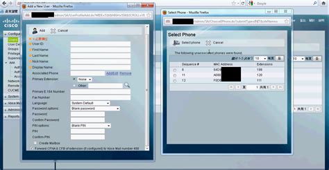 Cue 8 6 Web Interface Cannot Control Cme Phone Cisco Community