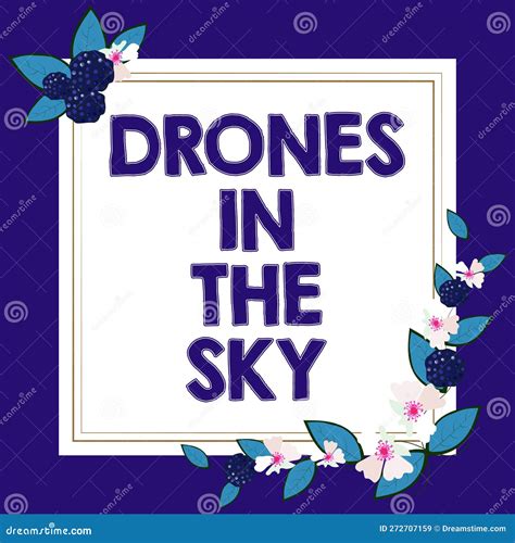 Writing Displaying Text Drones In The Sky Business Overview Modern Aerial Camera Technology