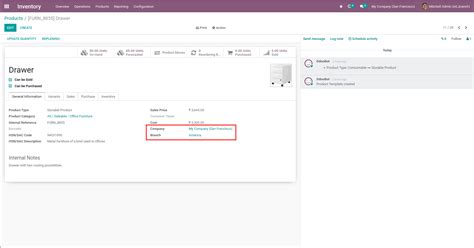 Multi Branch Operations Setup Management With Odoo
