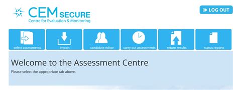 Accessing The Assessment Centre Cem