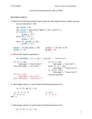 HW Docx CS HW Professor Jason Isaac Halasa JavaScript Programming With XML And PHP