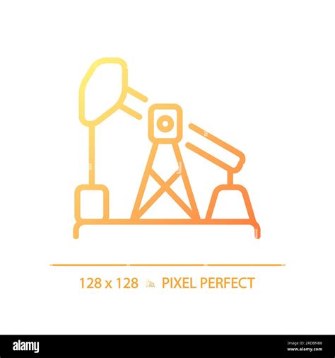 Oil Pump Gradient Linear Vector Icon Stock Vector Image And Art Alamy