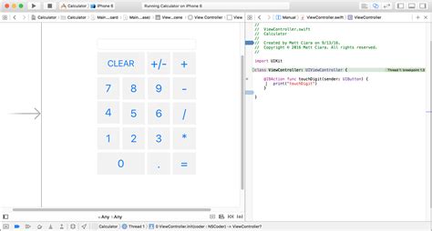 Un Finished Calculator App For Ios Devices Made In Xcode Rcaravantech