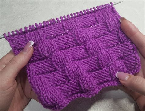 Free Knitting Patterns Mock Cable Knitting Stitch