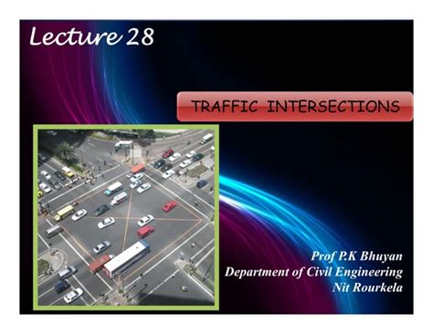 Types Of Intersection Of Road And Design Parameters Of Road Intersection Pptx