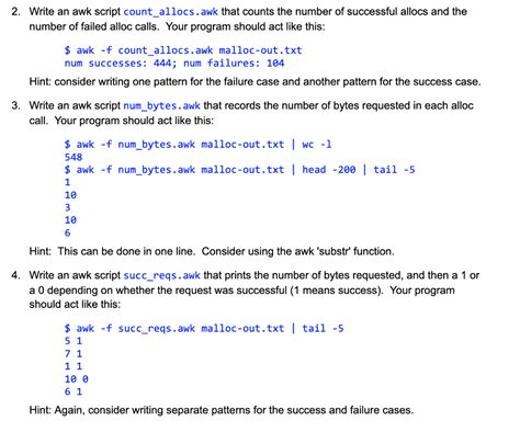 Solved You Dont Need Advanced Features Of Awk For These