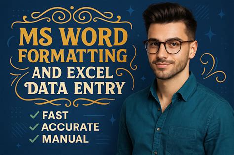 Do Professional Ms Word Formatting And Excel Data Entry And Analysis By