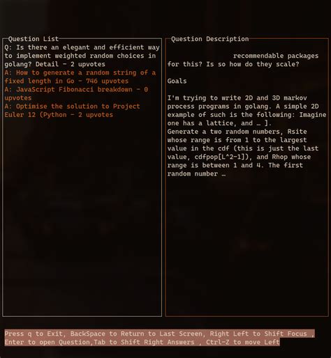 How I Use Stackoverflow With Just My Terminal In Go By Prakhar