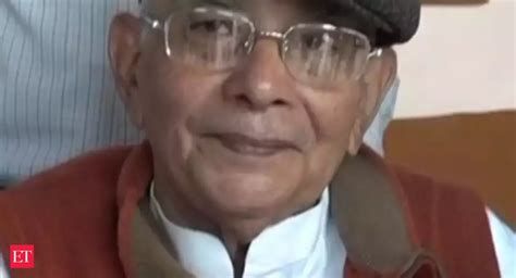 Senior Citizen Casts His Vote During Phase 4 Of Up Assembly Polls The