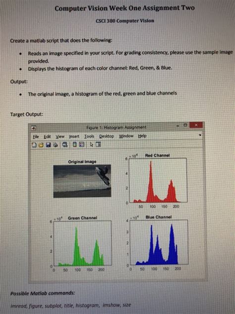 Solved Computer Vision Week One Assignment Two Csci 380