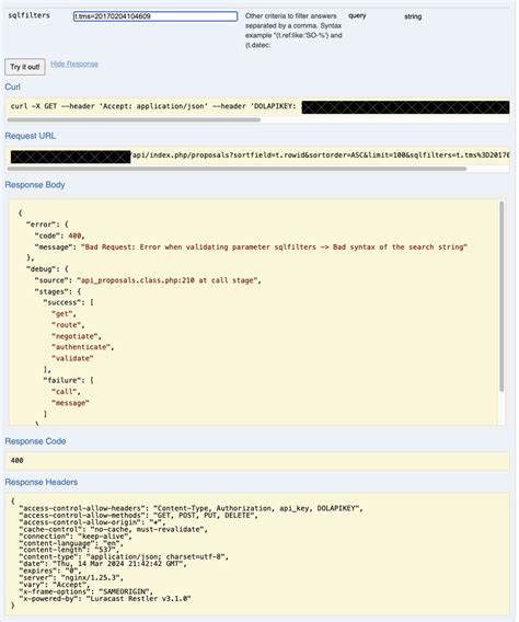 Sqlfilter Proposal Timestamps Developing For Dolibarr Dolibarr International Forum