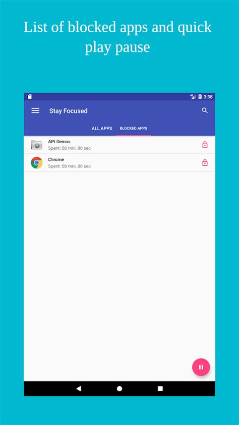 Stay Focused App Block Android Apps On Google Play
