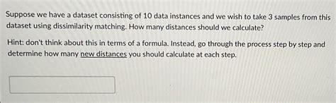 Solved Suppose We Have A Dataset Consisting Of 10 Data Chegg Com