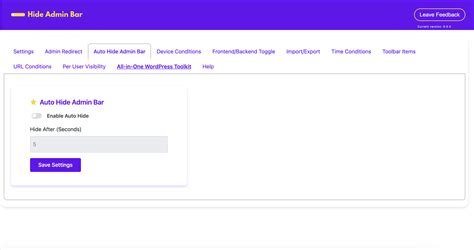 Hide Admin Bar Based On User Roles Wordpress Plugin