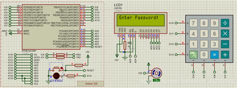 基于arduino的密码指纹智能锁（lcd1602显示器）arduino指纹识别锁加lcd Csdn博客